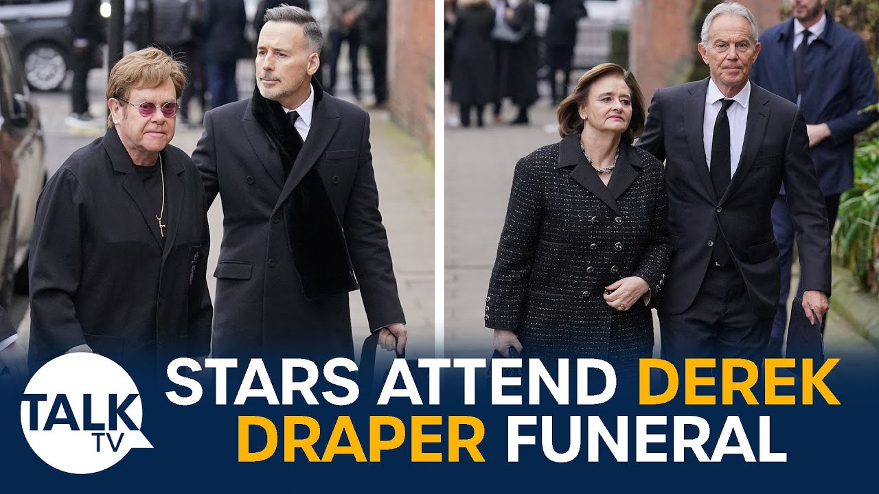 Derek Draper Funeral: Elton John and Tony Blair Among Stars Turning Out ...