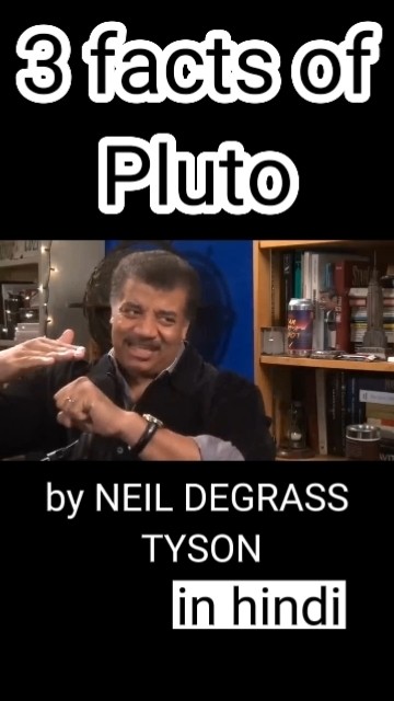 3 Facts of Pluto w/ Neil deGrasse Tyson #pluto #astromomy - YouTube