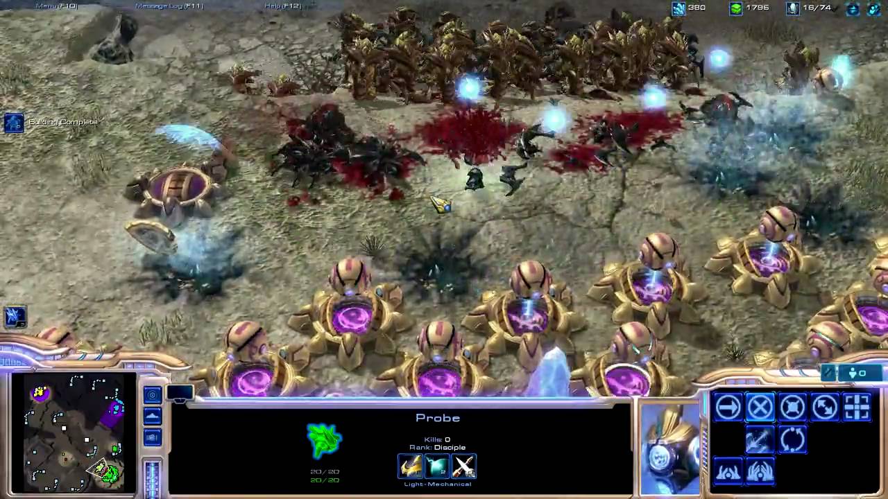 Starcraft 2 Epic Tournament - 2v2 Protoss vs Zerg (CG Grandmaster ...