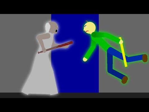 Granny vs Baldi | Stickman animation - YouTube