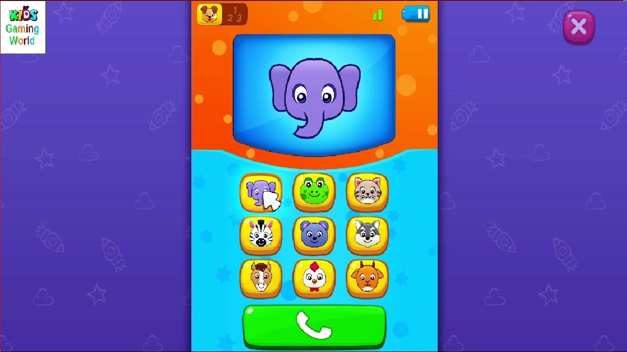Animal Calling Sounds Games || Baby Games: Piano & Baby Phone - YouTube