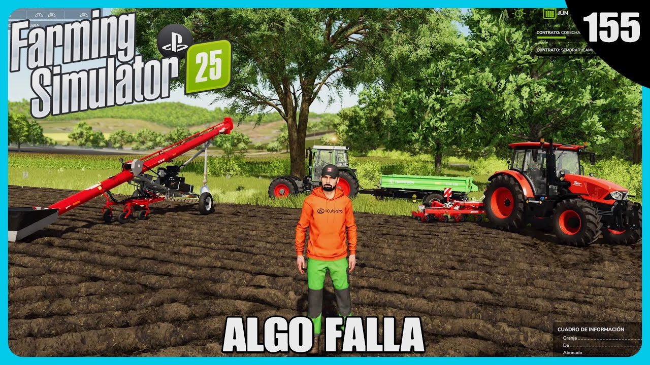 🚜EP155 Algo falla FS25 //🎮Ps5 Gameplay Español // FARMING SIMULATOR 25🌾 - YouTube