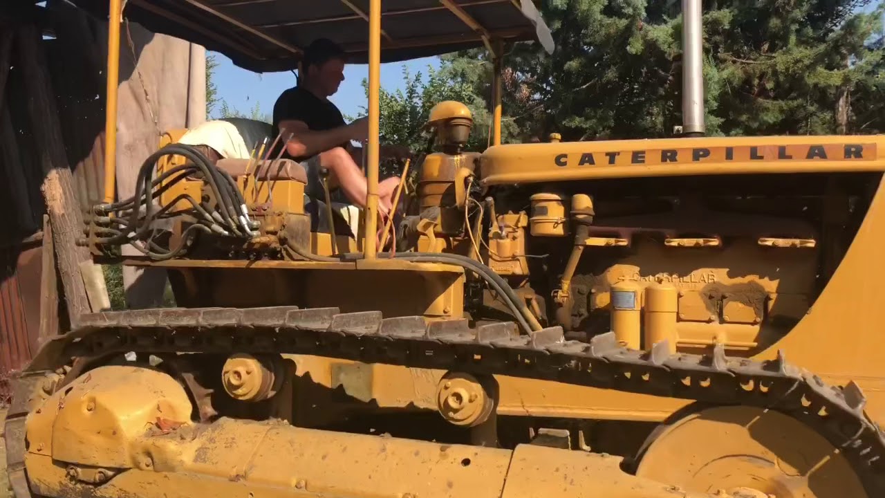 Avviamento/riavvio del Caterpillar D6 9U (fermo da 1 anno) - YouTube