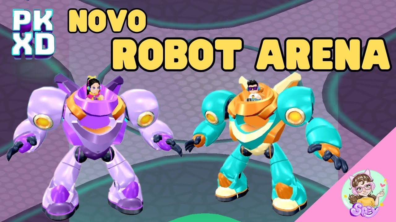 NOVOS MECAS NO ROBOT ARENA AQUI NO PK XD #pkxd #games #jogos - YouTube