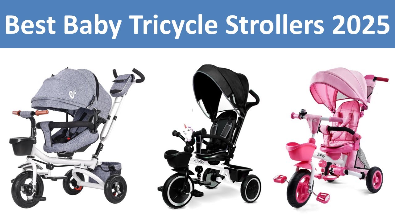 Top 10 Best Baby Tricycle Strollers in 2024 - YouTube
