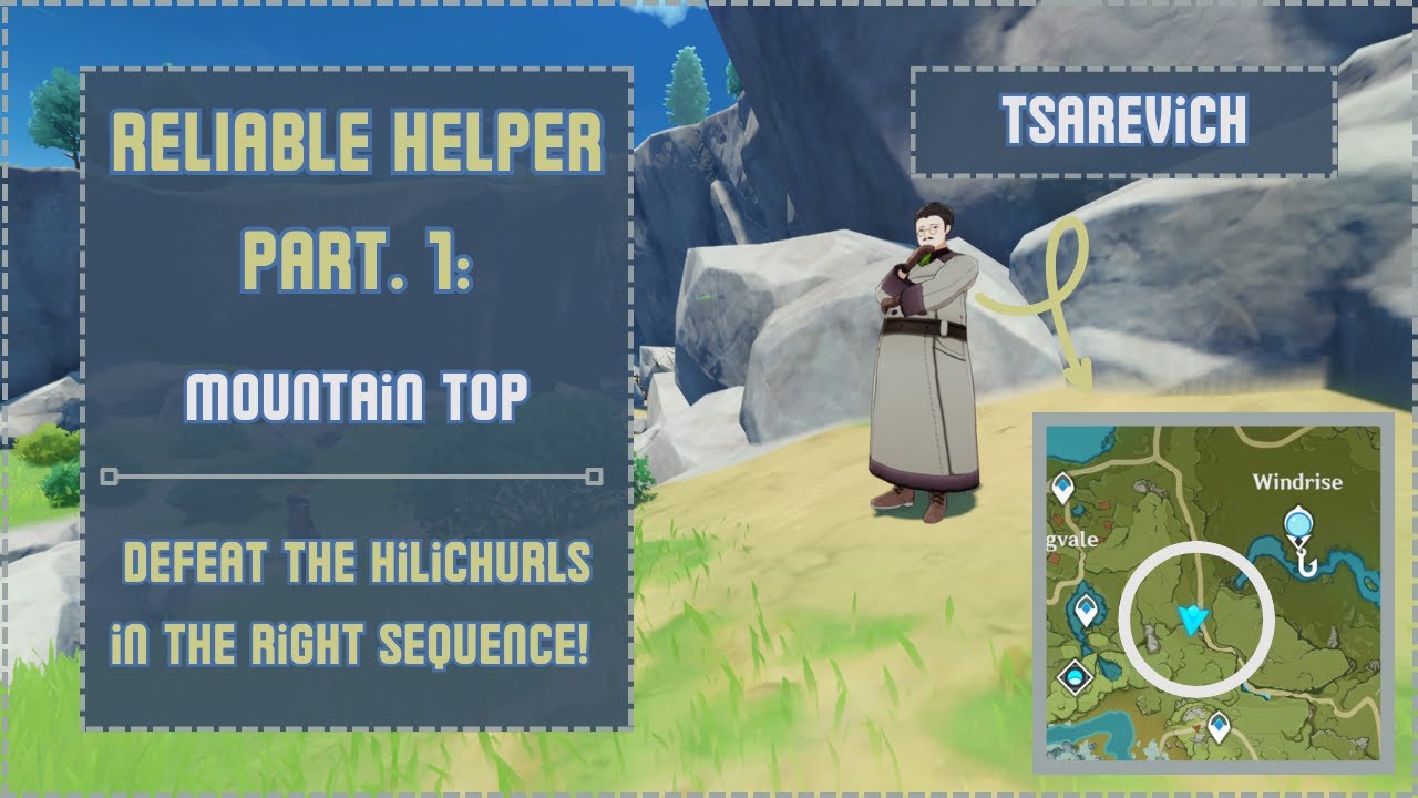 {Commission Achievement Pt.1 of 3} ~ “Reliable Helper”: Mountain Top ...