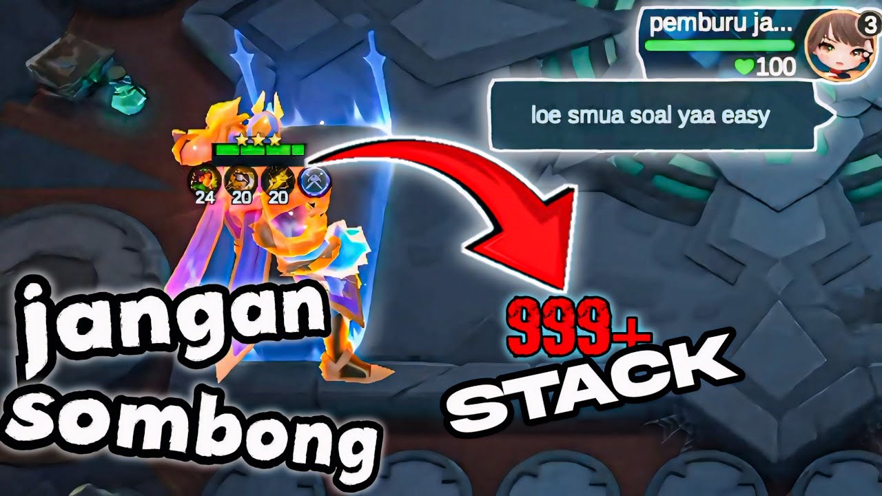 NGGAK DISANGKA MUSUH LANGSUNG DIAM! ALDOUS 999 STACK TITAN SWORDSMAN MAGIC CHESS!! - YouTube
