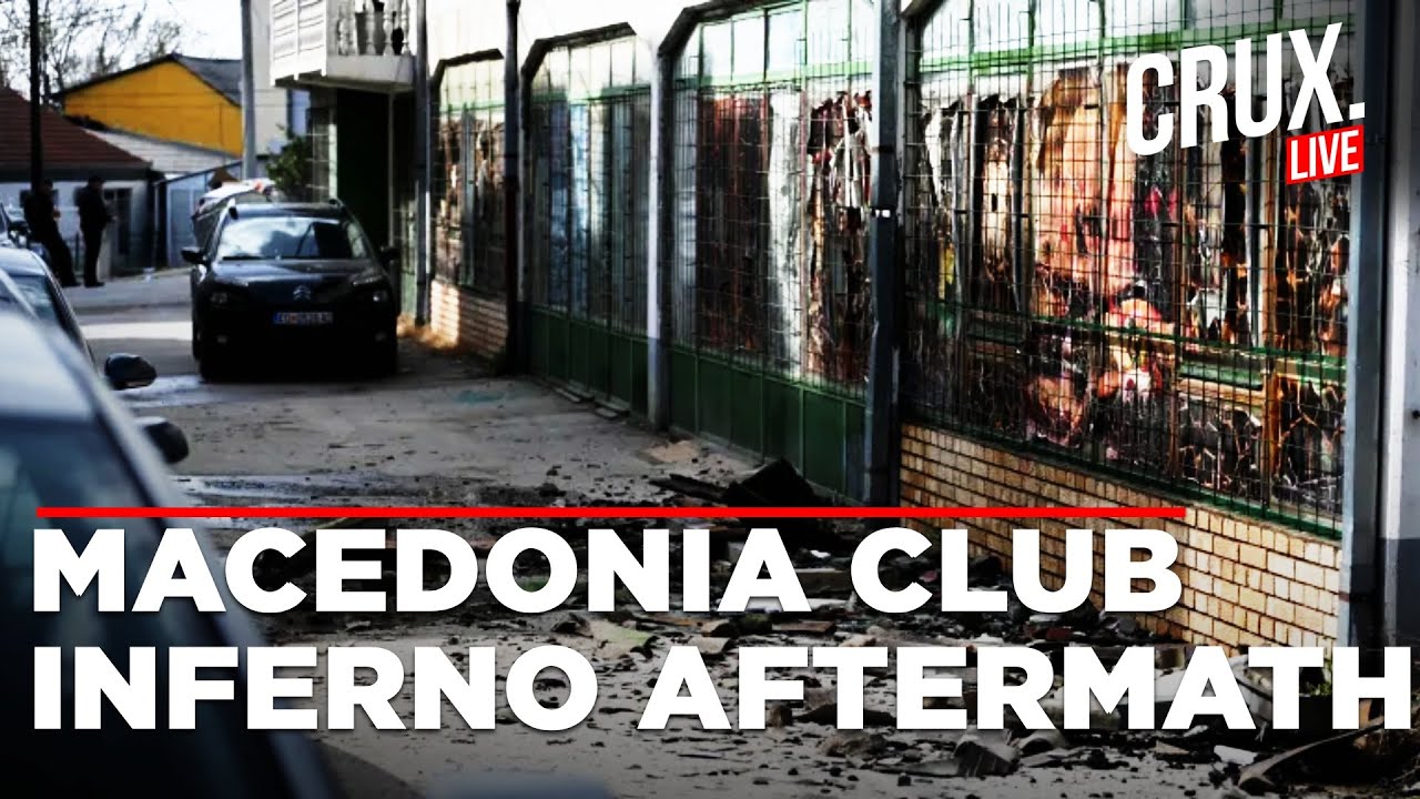 North Macedonia Nightclub Fire LIVE | Pyrotechnics Caused Blaze That ...