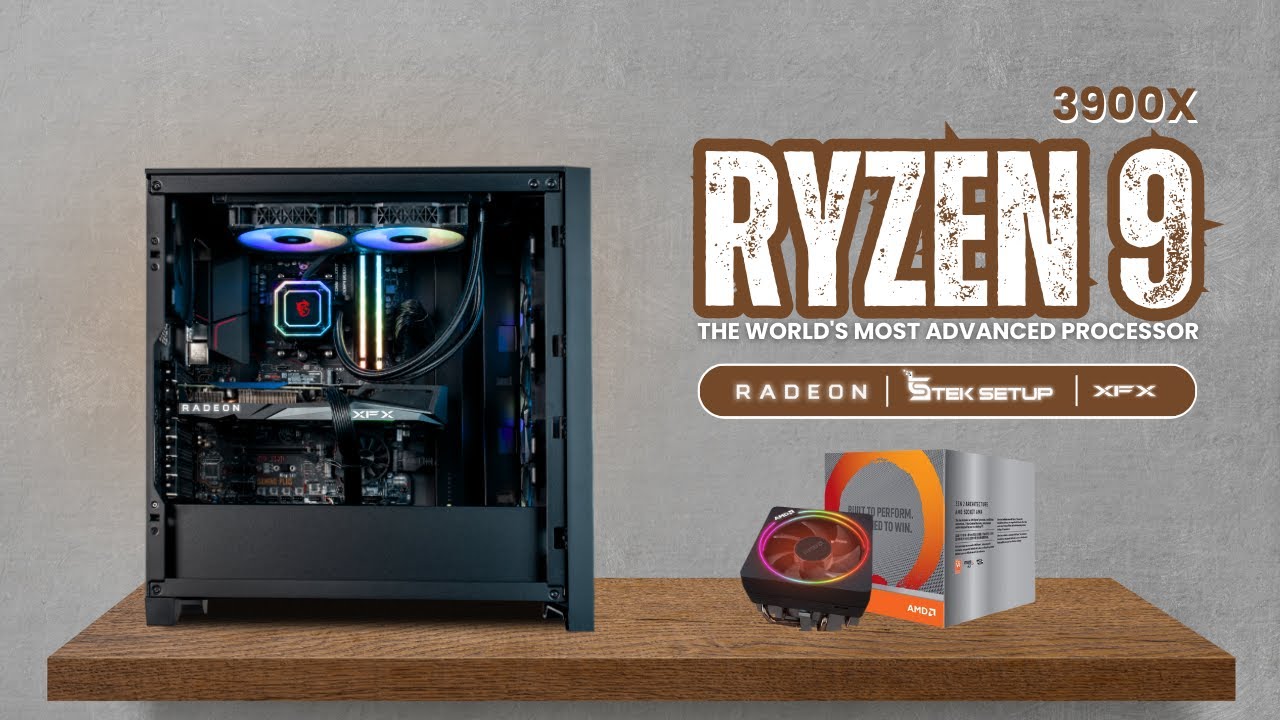 Building an Epic Gaming PC: The Unveiling of Ryzen 9 3900X - YouTube