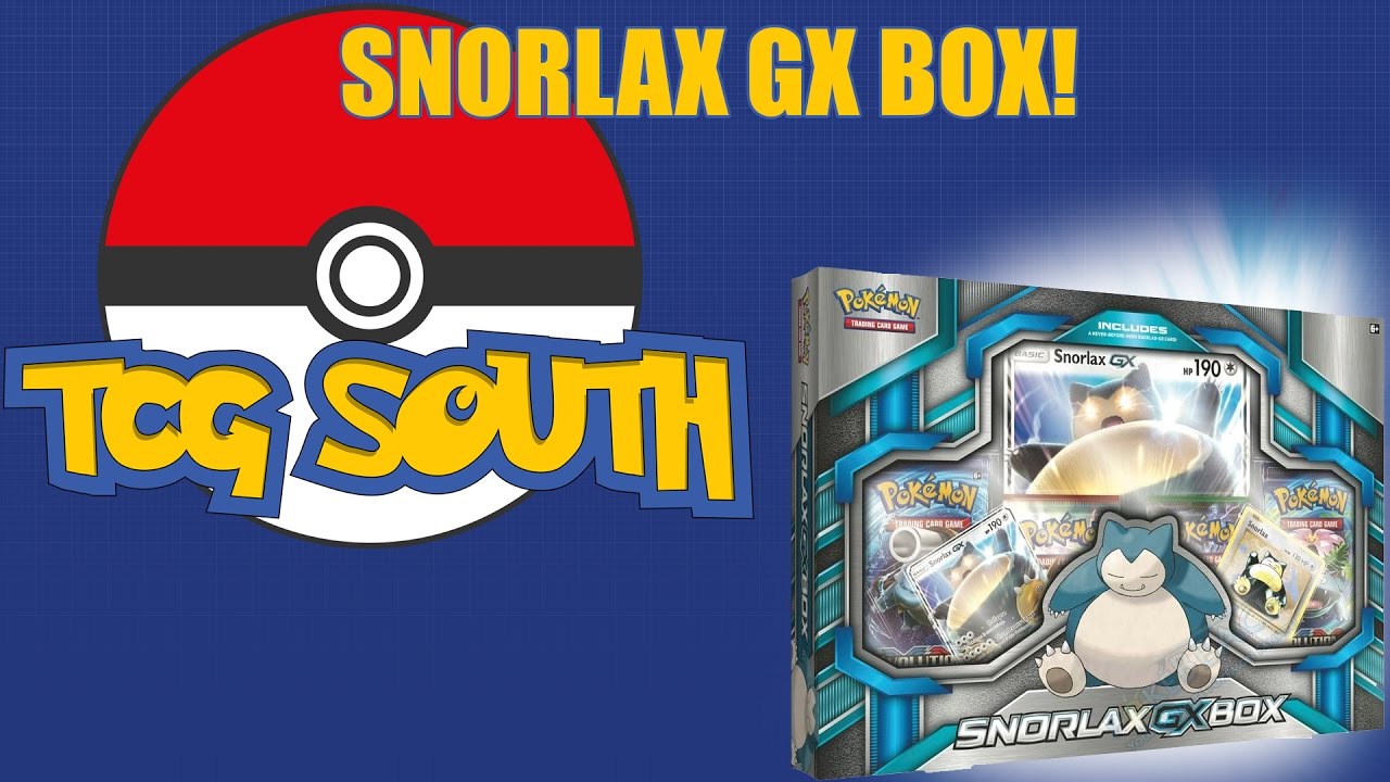 Snorlax GX Box Opening - Pokemon Sun and Moon Promo - YouTube