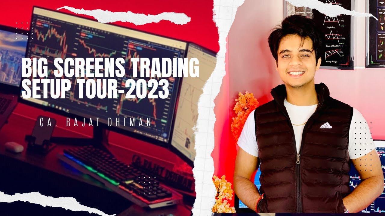 Big screens Trading Setup tour 2023 | New Trading Setup for beginners ...