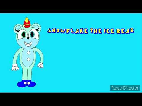 Meet Snowflake The Ice Bear My Banana Splits OC For Gabriella Bernal