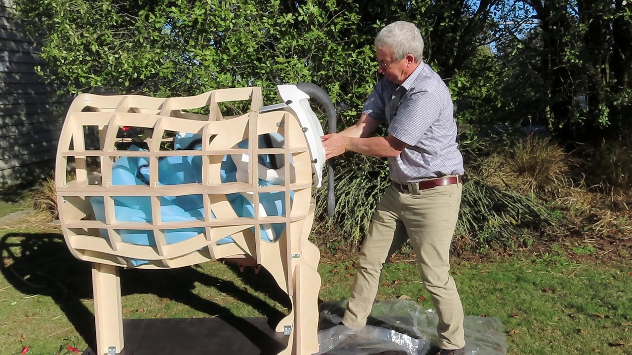 Training cow in action - YouTube