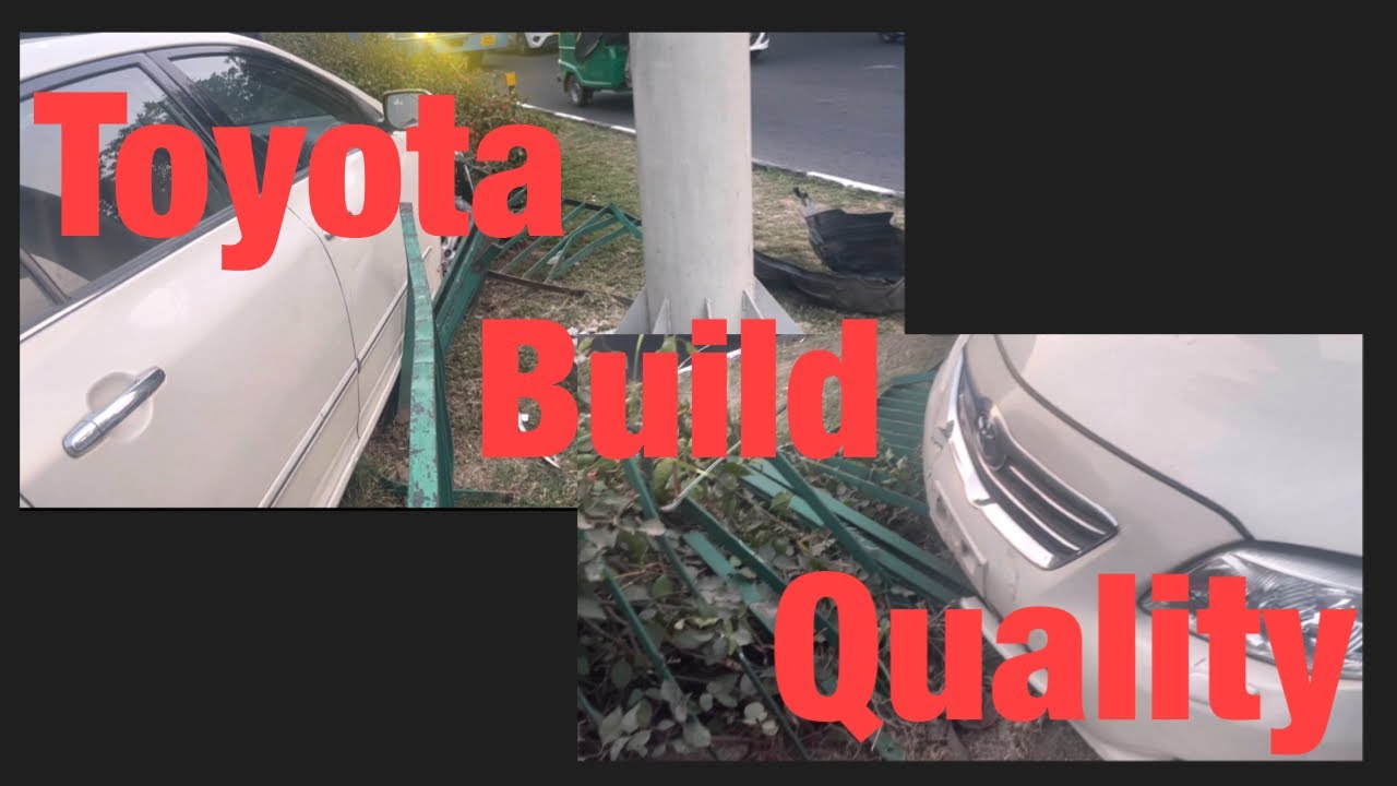 Toyota Build Quality Always Top Notch #toyota #toyotacorolla # ...