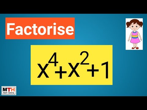 how to factorise x^4+x^2+1 || bi-quadratic polynomial - YouTube