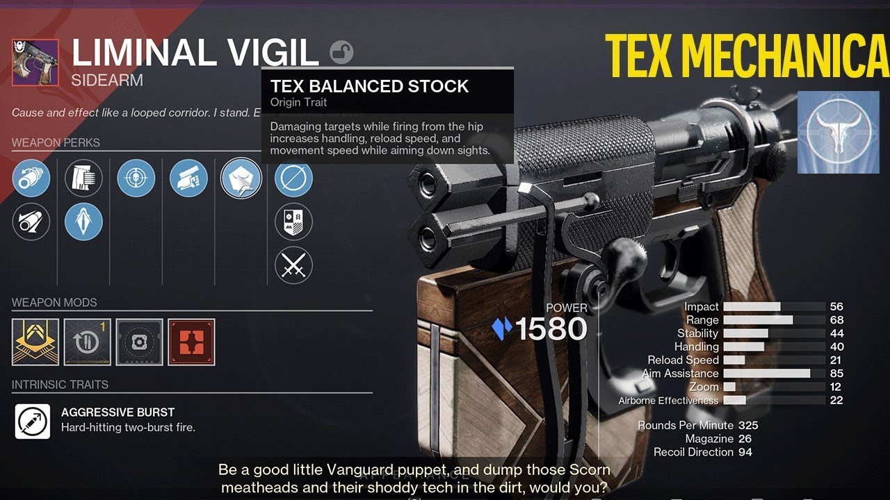 New Dungeon Stasis Sidearm Liminal Vigil Destiny 2 Spire of The Watcher ...