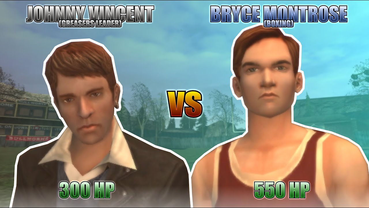BULLY SE : Johnny Vincent (Greasers) vs Bryce Montrose (BOXING) Full HD ...