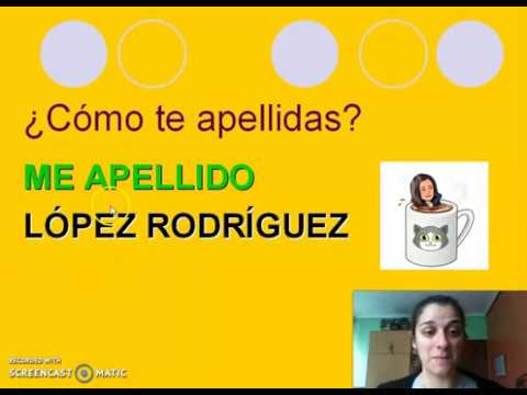 Presentarse en Español - YouTube