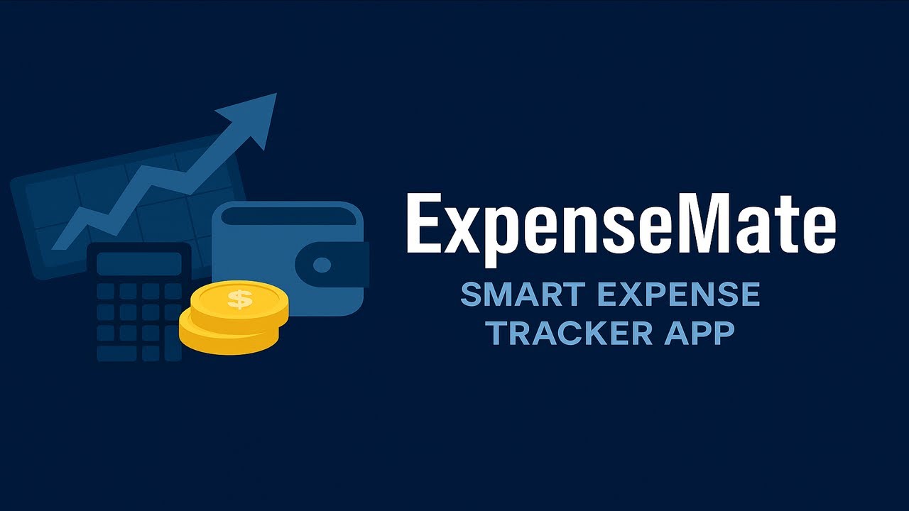 ExpenseMate – Smart Expense Tracker App. - YouTube
