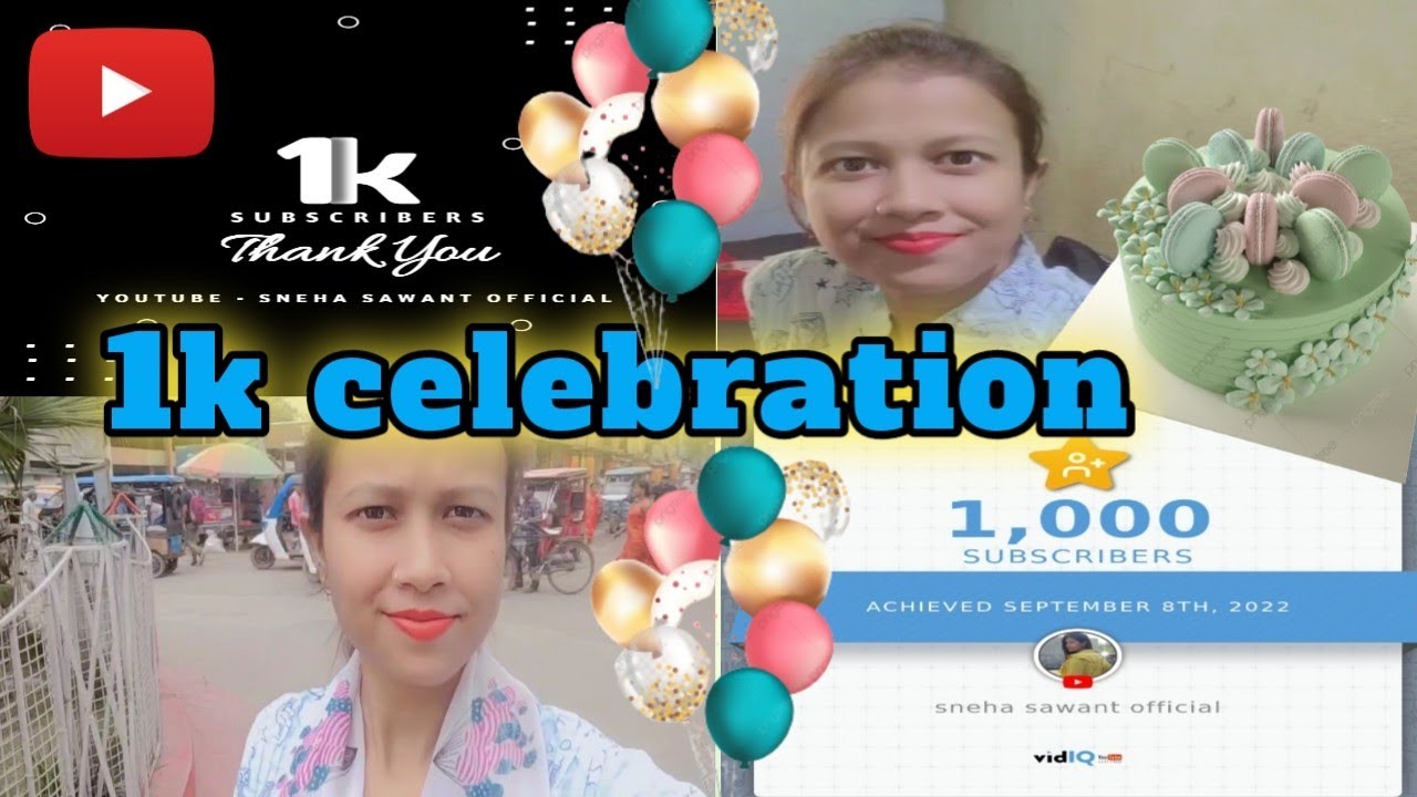 1k subscriber | 1k subscriber complete🥳 | 1k celebration 🥳| 1k ...
