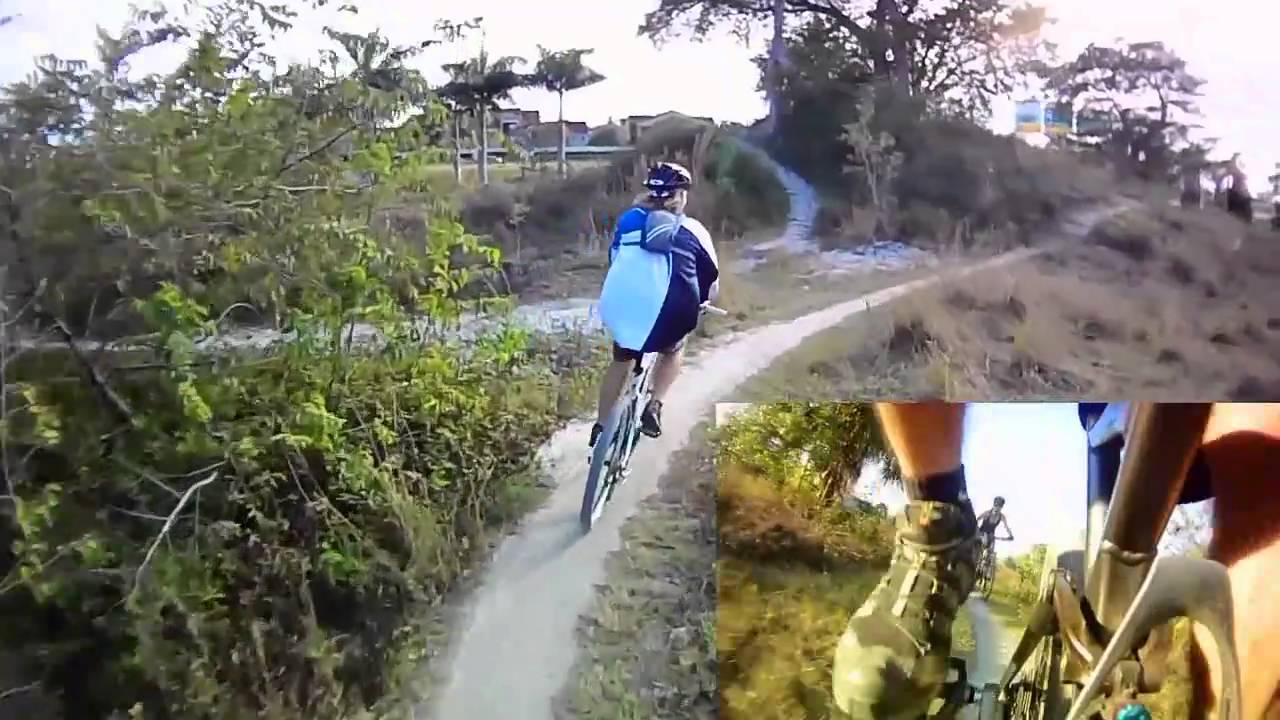 Quiet Waters Park Mountain Biking 12-31-2010 Contour GPS - YouTube