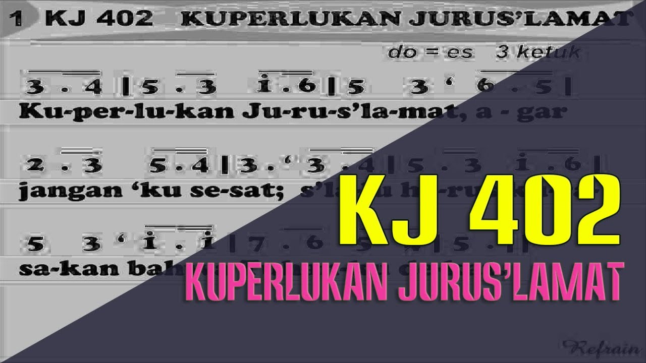 KJ 402 - KUPERLUKAN JURUSLAMAT - YouTube