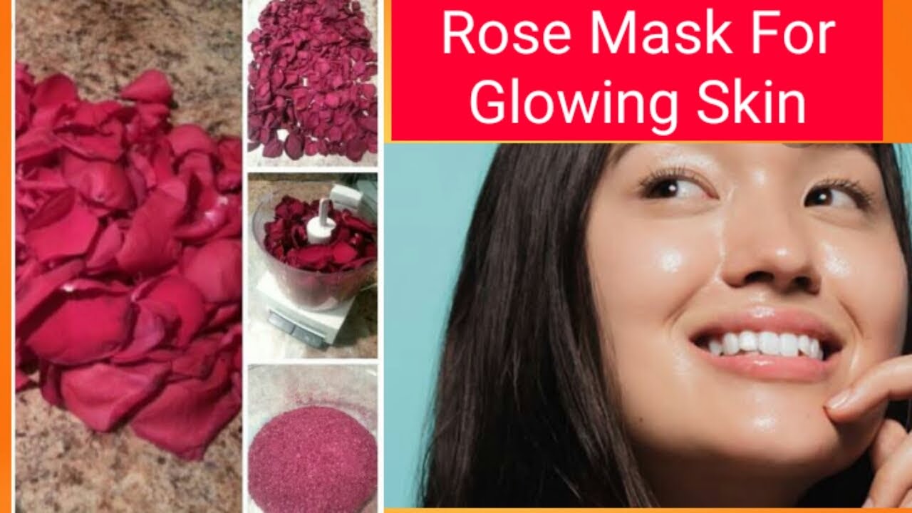 Rose mask at home for glowing and healthy skin||Honest review and ...