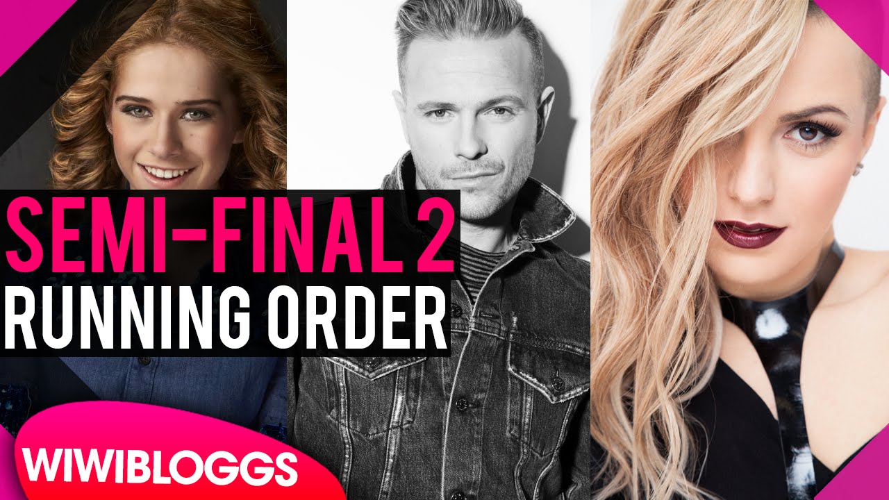 Eurovision 2016 running order: Semi-Final 2 | wiwibloggs - YouTube