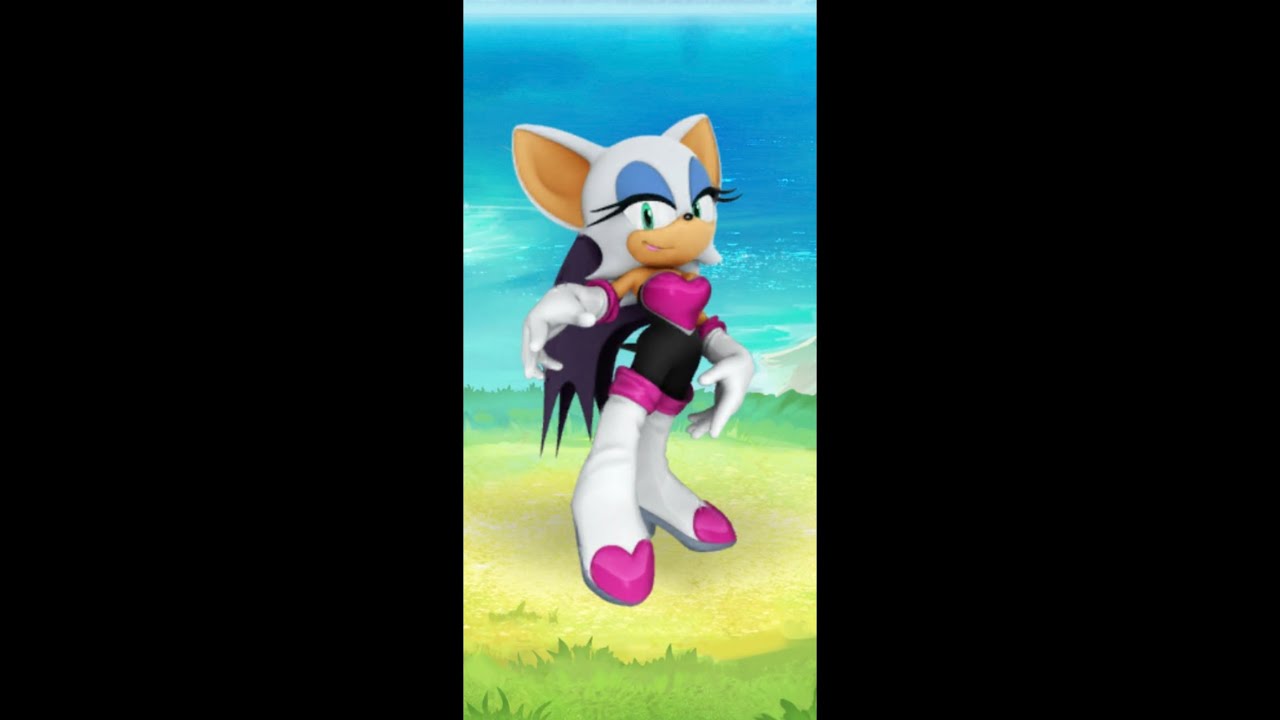 Sonic Dash Rouge Gameplay - YouTube