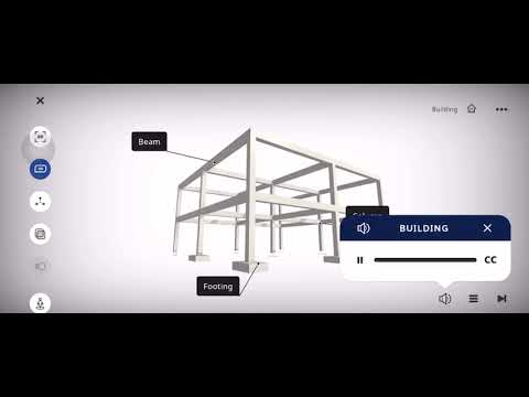 EON Reality AR/VR: Skeleton Structure of RC Building - YouTube