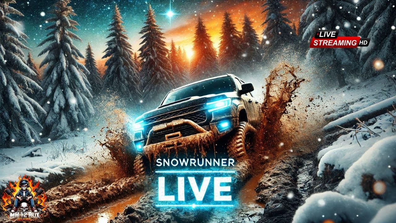 I'M Playing Snow Runner for the FIRST Time! || LOGITECH G29 GAMEPLAY ...