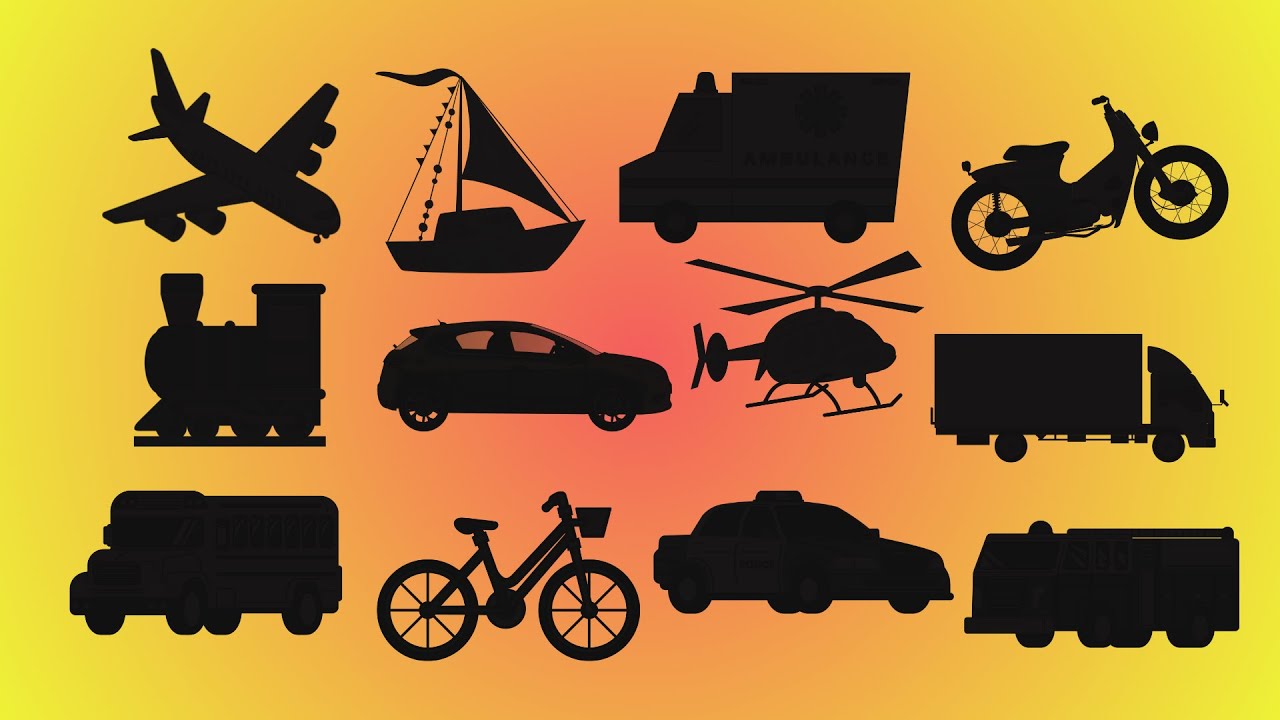 Guess the Vehicle Shadow Quiz | Fun Transportation Game for Kids ...