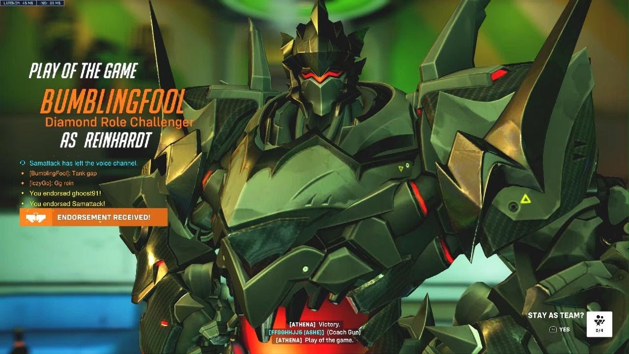 Pretty fun Rein game on OW2 - YouTube