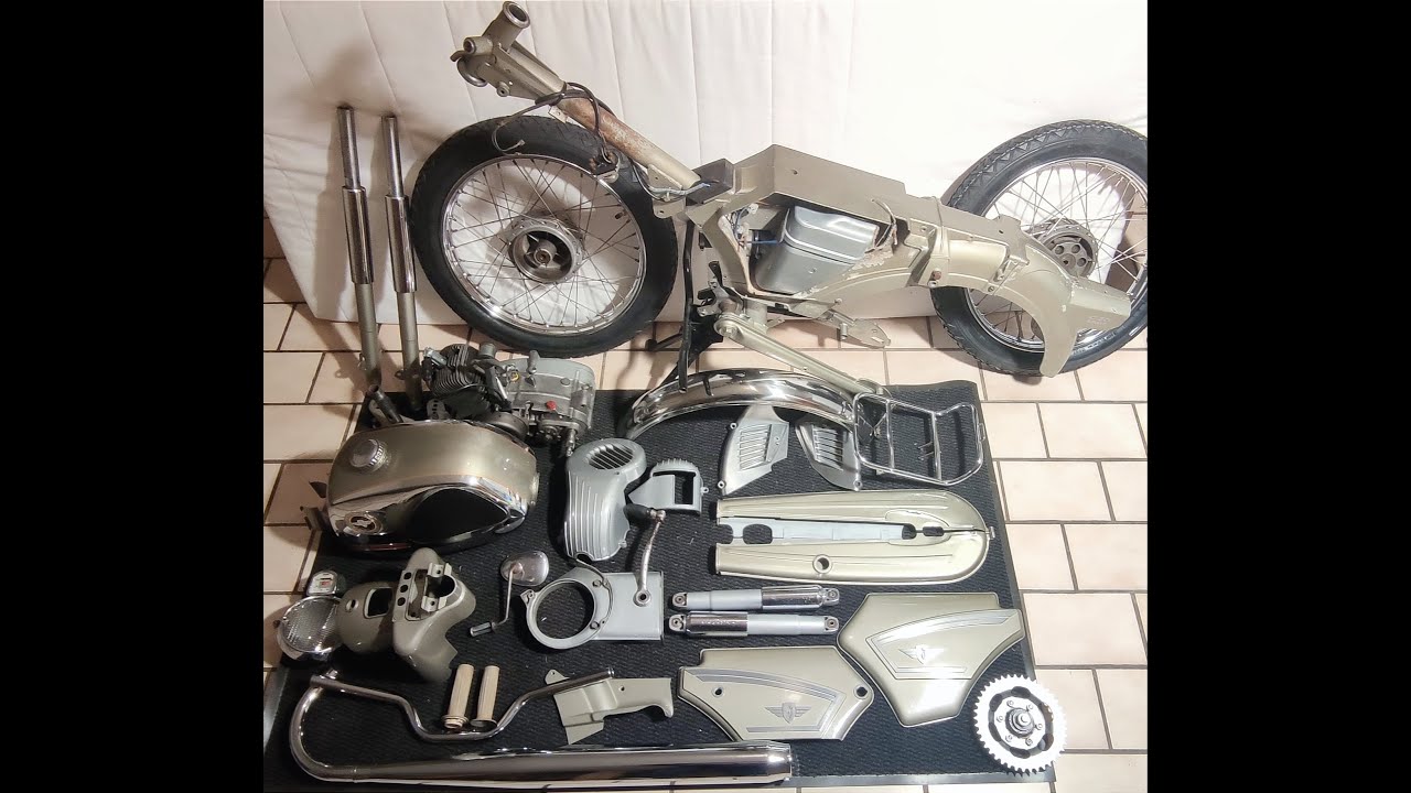 Zündapp C50 Sport 517-02 L8 (M)Ein neues Projekt - Teil 2 - YouTube