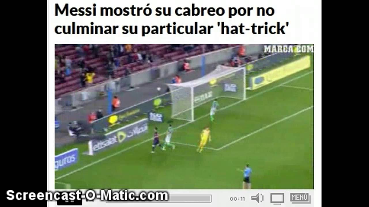Messi-caca - YouTube