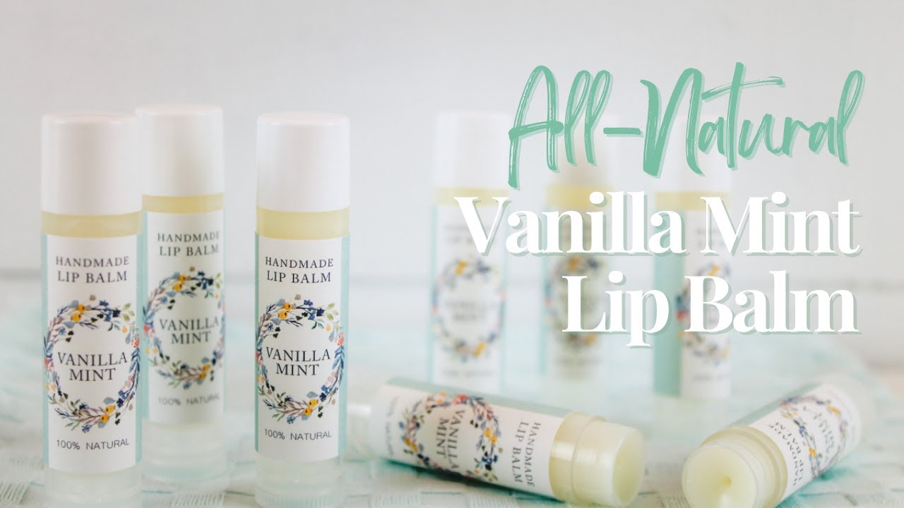 DIY Lip Balm With Free Printable Labels - YouTube