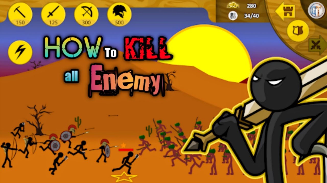 || Stick War || Biggest Battle For Gold || - YouTube