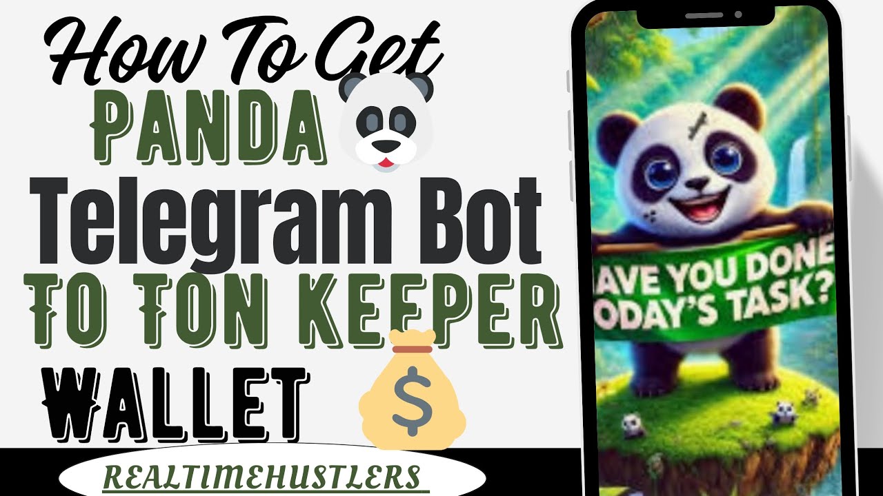 How to Connect Panda Telegram Bot to TON Keeper Wallet | Easy Step-by ...