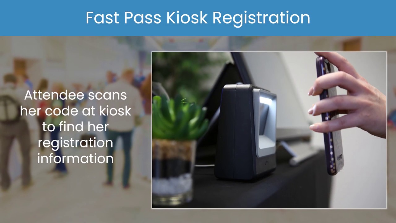 Event Fast Pass Kiosk Registration | MeetingPlay - YouTube