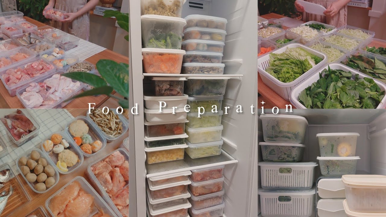 Food Preparation - Fridge Organization, Full Isi Freezer - Review Food ...
