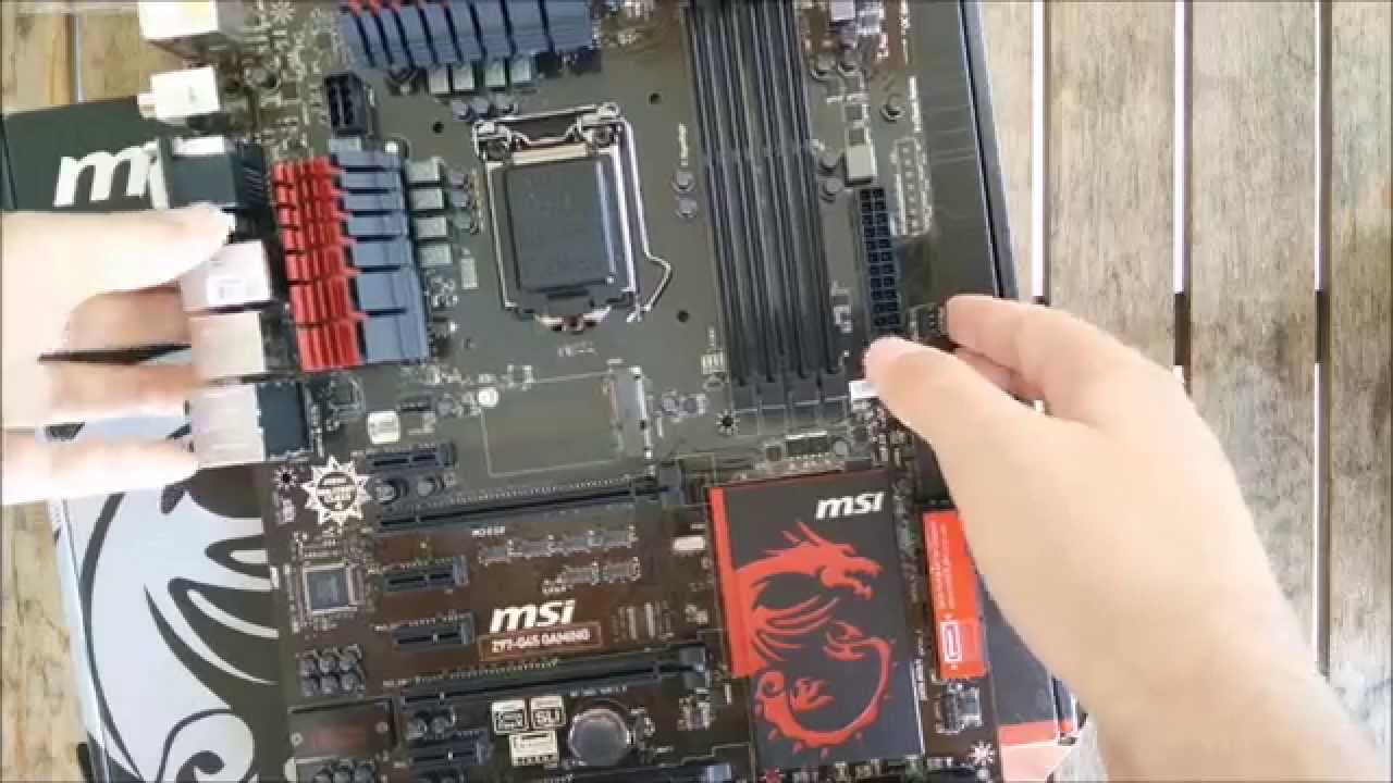 MSI Z97 G45 GAMING UNBOXING - YouTube