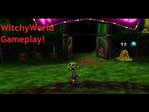 Banjo tooie Witchyworld Ride WalkThrough - YouTube