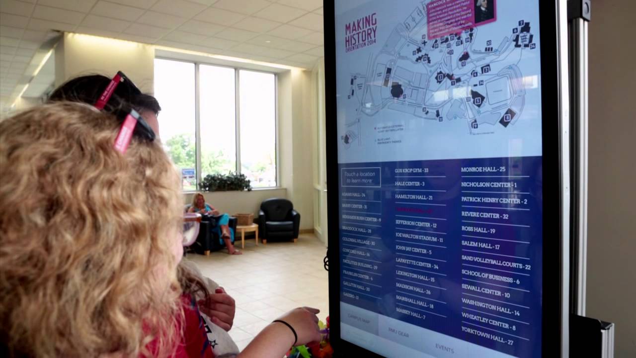 Industry Weapon Interactive Kiosk at Robert Morris University - YouTube