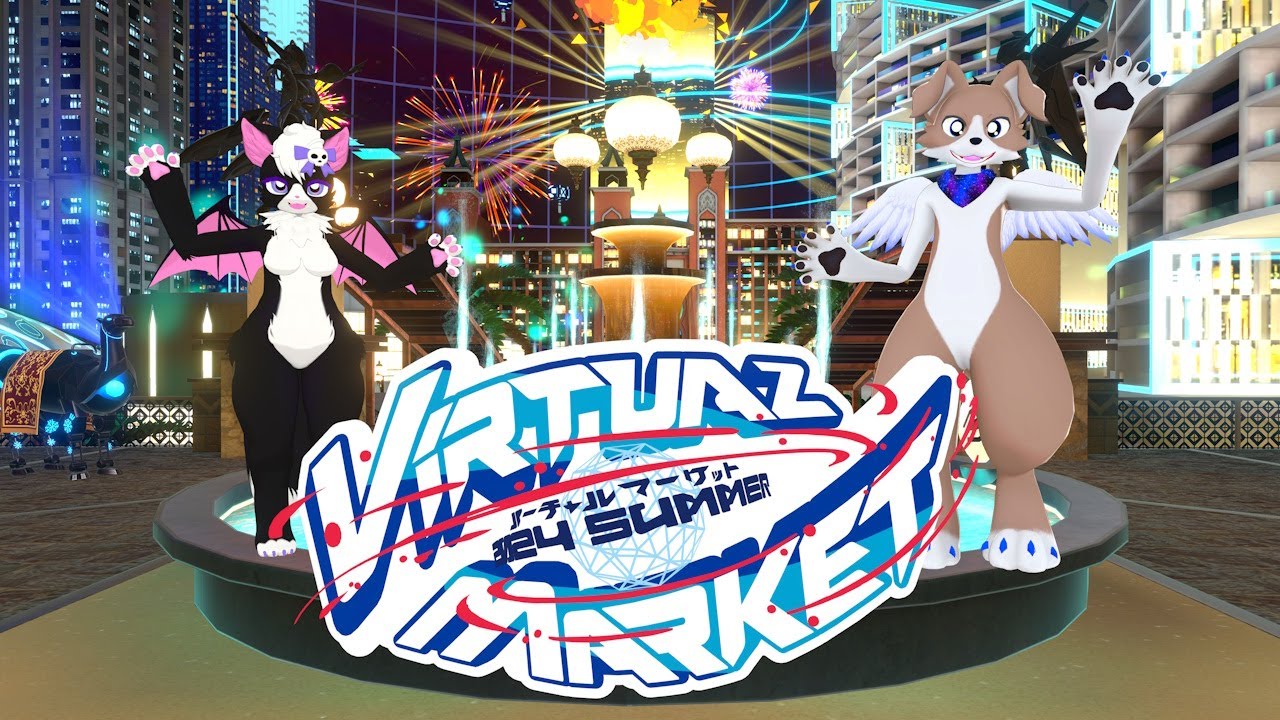 Kandy & Jae Explore Vket 2024 Summer VRChat Festival - YouTube