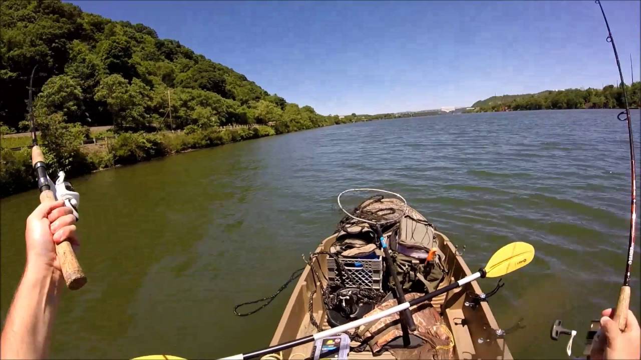 Summer Ohio River Fishing June 2016 - YouTube