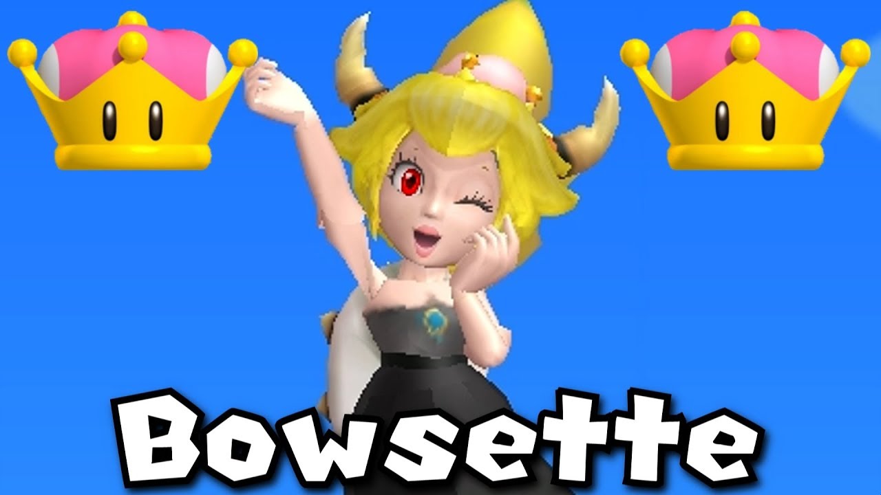 Play As Bowsette in New Super Mario Bros U Deluxe - YouTube