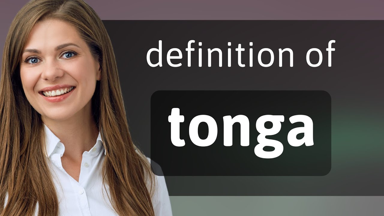 Tonga — meaning of TONGA - YouTube
