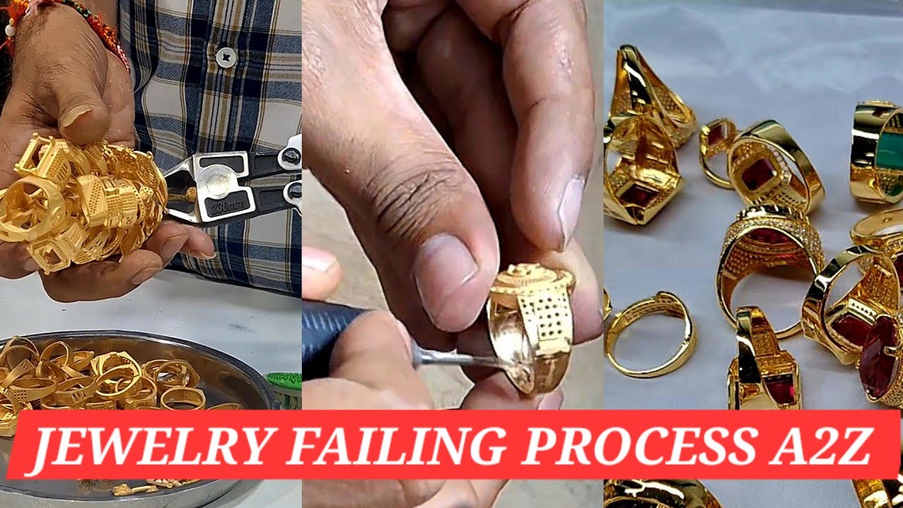 JEWELRY FAILING /JEWELRY FAILING PROCESS /JEWELRY MAKING /JEWELRY ...