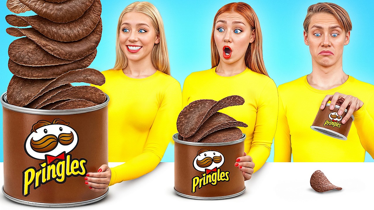 Big, Medium and Small Plate Challenge | Kitchen Hacks and Recipes by ...