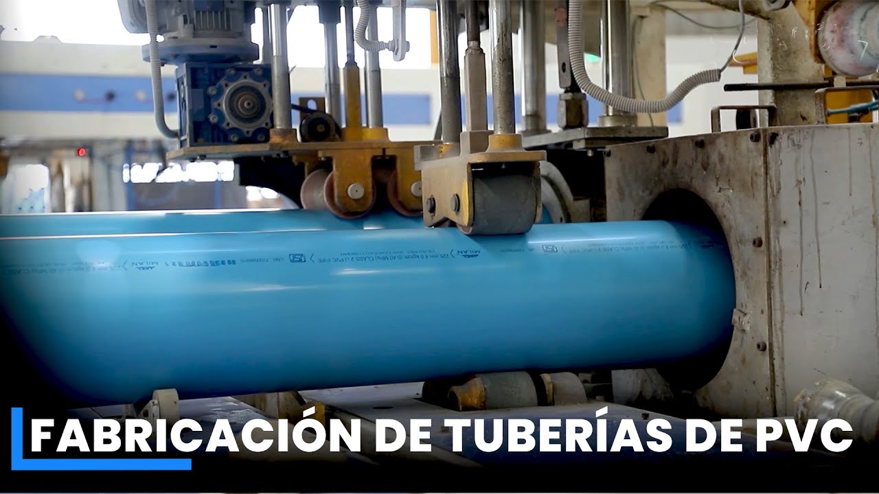Fábrica gigante de fabricación de tubos de PVC | Proceso de fabricación ...